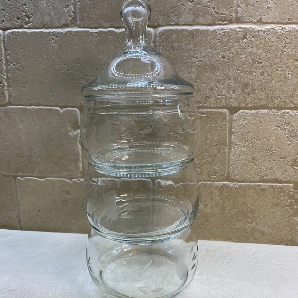 Princess House | Dining | Vintage Princess House Stackset 4 Piece Candy ...